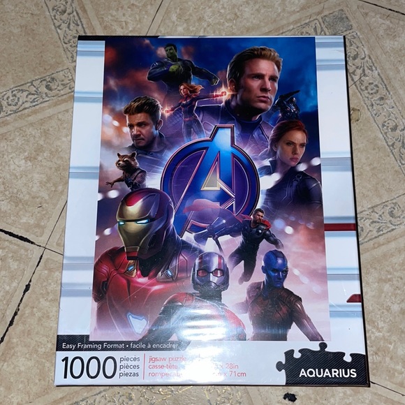 Aquarius | Games | Avengers End Game 00 Piece Jigsaw Puzzle | Poshmark